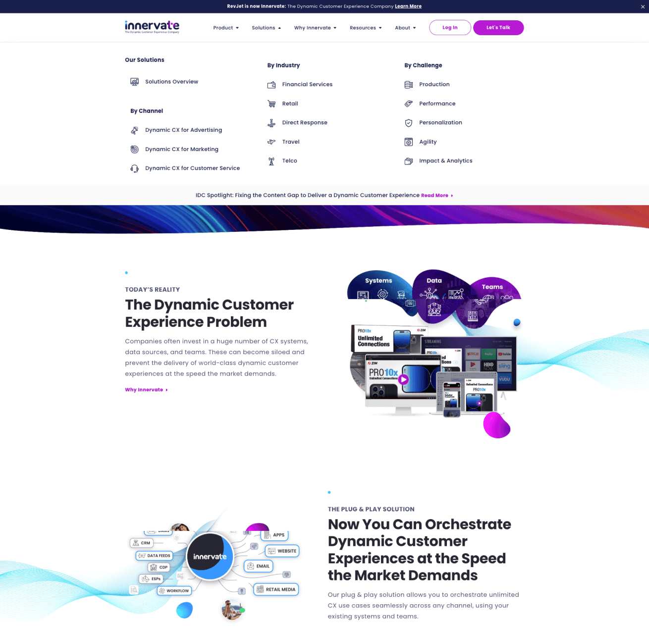 Portfolio Example: Innervate | SmartBug Media®